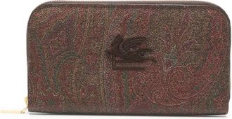 Etro Femme, Accessoires, Brun, Taille: ONE Size Portefeuille Arnica