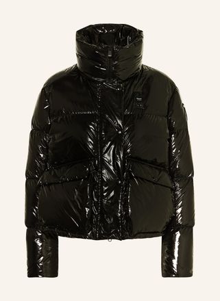 Blauer Daunenjacke Clare schwarz