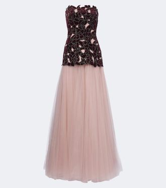 Costarellos Robe longue bustier Alessi