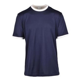 Eleventy Homme, Tops, Bleu, Taille: 2XL T-Shirt