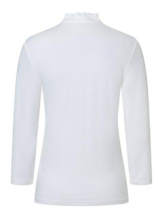 More & More 3/4-Arm-Shirt feminines 3/4 Arm Shirt, R&uuml;schenkragen