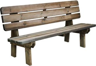 C&eacute;monjardin C&eacute;monjardin - Banc de jardin 4 places en bois Rambouillet