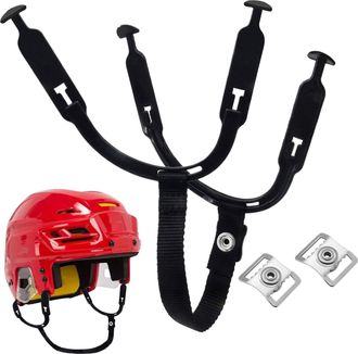 Generic Ice Hockey Helm Chin Strap, Hockey Chin Strap - Sportkopfbedeckung Sling Loops | Hockeyhelm Kinnriemengurt Ersatzteileschlaufe f&uuml;r Jugendliche und Erw