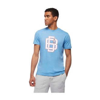 Brooks Brothers Homme, Tops, Bleu, Taille: 2XL Graphic T-Shirt