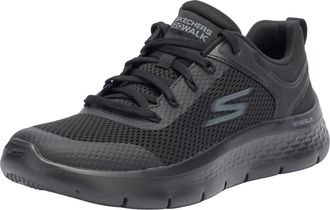 Skechers Damen Go Walk Flex Caley, Schwarzer Synthetikbesatz, 36.5 EU