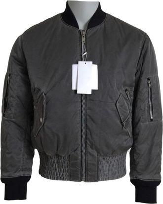 Maison Margiela Homme, Vestes, Gris, Taille: S Bomber Jacket