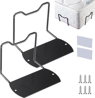 Generic Matratzenhaltestange - rutschfeste Halterung aus Metall, Bettvorrichtung, Anti-Bewegungsgriff, verstellbarer Rahmenstabilisator | Verwendung zu Hause,