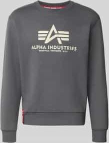 Alpha Industries Regular Fit Sweatshirt aus Baumwoll-Mix mit Logo-Print