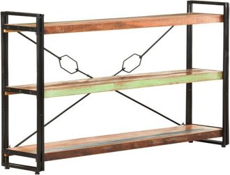 vidaXL Vidaxl - Biblioth&egrave;que de style industriel avec 3 &eacute;tag&egrave;res multicolores diff&eacute;rentes tailles disponibles taille : 140 x 30 x 80 cm