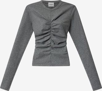 Isabel Marant Top Delesa - Femme - Gris - Taille34 - Marant &Eacute;toile