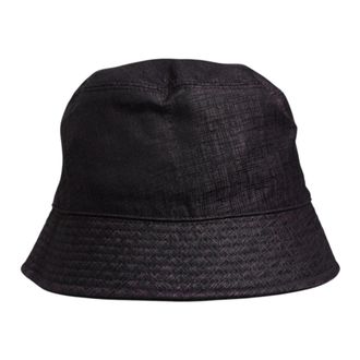Dolce & Gabbana Wide Brim Nylon Bucket Hat - - Accessories - Herren - Schwarzk - ONE SIZE