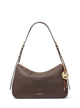 Michael Kors MD TZ HOBO SHLDR BRN/ACORN