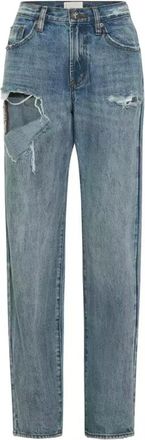 One Teaspoon Femme, Jeans, Bleu, Taille: W23 Jean Ballon Taille Haute Ann&eacute;es 1982