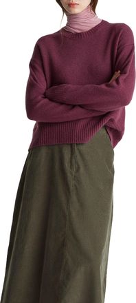 Benetton Damen Maglia G/C M/L 1244d10bc Pullover, violett, M