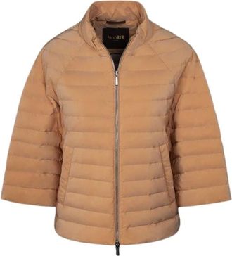 Moorer Femme, Vestes, Orange, Taille: 34 FR Vaglia-Os