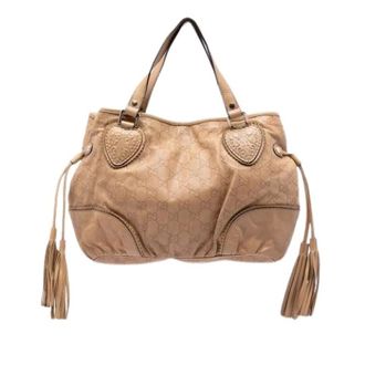 Gucci Sac cabas Pre-owned - Femme - Pre-owned - Beige - Taille: ONE Size