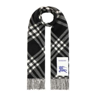 Burberry Check Kaschmirschal - - Accessories - unisex - Schwarzk - ONE SIZE