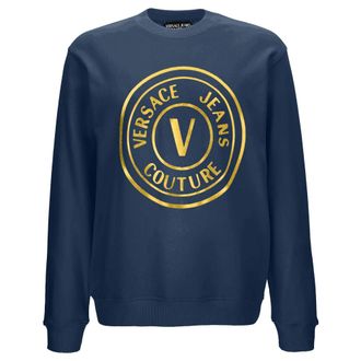 Versace Jeans Couture Homme, Sweatshirts et sweats &agrave; capuche, Bleu, Taille: M Sweater