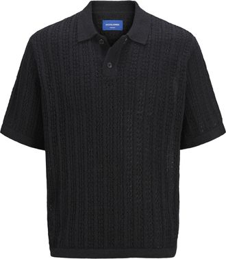 Jack & Jones Male Gestricktes Polo Gestreift Gestricktes Polo
