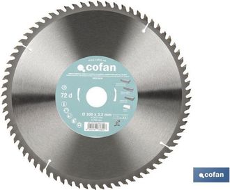 cofan Hartmetall-Gehrungsscheibe &Oslash;300 x 30 mm, 72 Z&auml;hne
