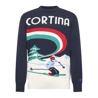 MC2 Saint Barth Herren, Strickwaren, Mehrfarbig, XLGröße