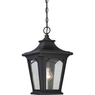 Quoizel Quoizel - Elstead Bedford - 1 leichte kleine Kettenlaterne - Mystic Black Finish, E27