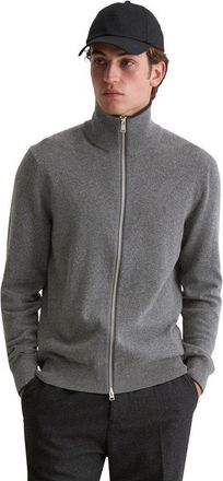 Marc O'Polo Cardigan aus Bio-Baumwoll-Schurwoll-Mix