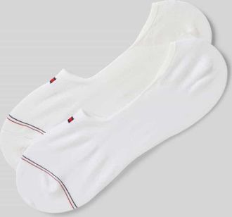 Tommy Hilfiger F&uuml;&szlig;linge mit Logo-Print im 2er-Pack