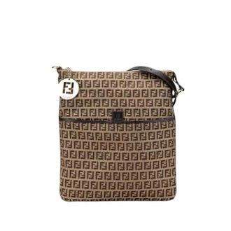 Fendi Pre-owned Canvas Crossbody Bag - - Pre-owned - Damen - Braun - ONE SIZE