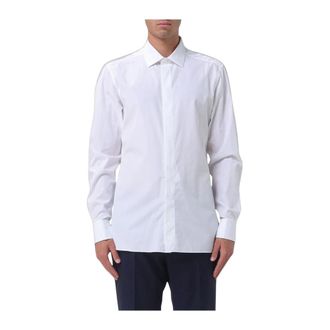 Ermenegildo Zegna Klassisches Hemd - - Shirts - Herren - Wei&szlig; - 2XL