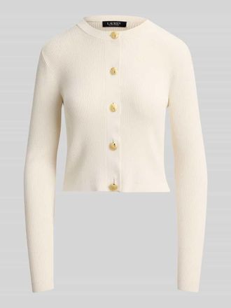 Lauren Ralph Lauren Slim Fit Strickjacke mit Knopf Details