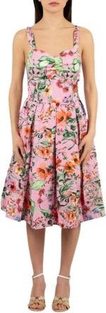 LuckyLu Femme, Robes, Multicolore, Taille: 42 FR Midi Dress