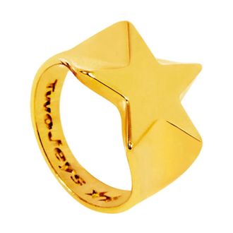 TwoJeys unisex, Accessoires, Jaune, Taille: 57 MM Shooting Star Ring