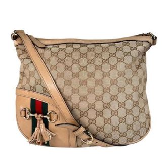 Gucci Pre-owned Vintage GG Canvas Schultertasche - - Pre-owned - Damen - Beige - ONE SIZE