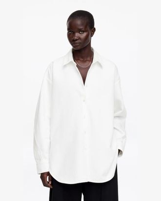 Arket Jeanshemd -Wei&szlig;