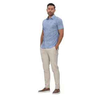 DeSoto Casual Kent 1/2 Hemd - - Shirts - Herren - Blau - L