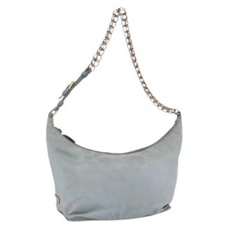 Prada Sac &agrave; bandouli&egrave;re vintage en nylon Pre-owned - Femme - Pre-owned - Bleu - Taille: ONE Size