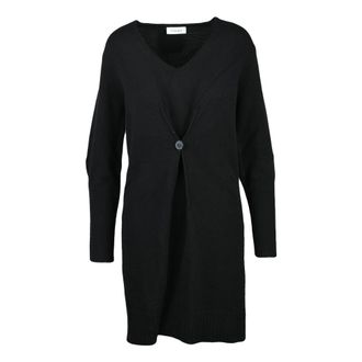 KANGRA Strickkleid - - Dresses - Damen - Schwarzk - S