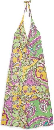 Maliparmi Maliparmi, Femme, Robes, Vert, Taille: 44 FR Hippie Lotus Dress