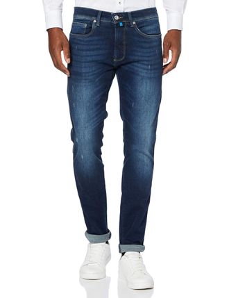 Pierre Cardin Herren Lyon tapered Jeans, blau, 3436