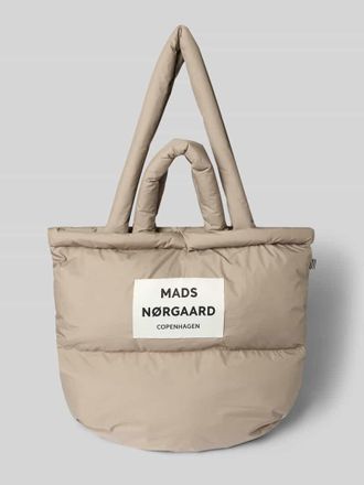Mads Norgaard Handtasche mit Label-Detail und Steppn&auml;hten