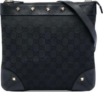 Gucci Sac bandouli&egrave;re vintage Pre-owned - Femme - Pre-owned - Noir - Taille: ONE Size