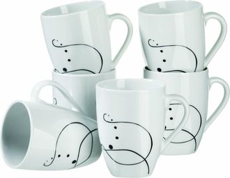 Mäser Serie Chanson, Kaffeebecher im 6-er Set