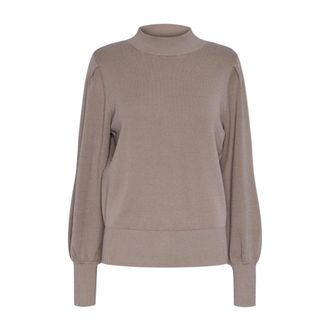 Y.A.S Fonny Strickpullover - - Knitwear - Damen - Beige - XL