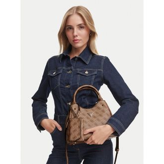 Guess Handtasche Guess Lorella HWSG24 84220 Dunkelbeige