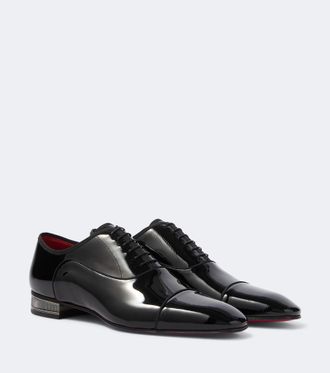 Christian Louboutin Richelieus Greggo Galvin en cuir verni