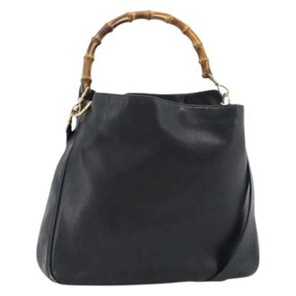 Gucci Sac bandouli&egrave;re vintage Pre-owned - Femme - Pre-owned - Noir - Taille: ONE Size