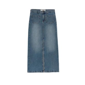 Five Jeans Justine Langer Rock - - Skirts - Damen - Blau - W29