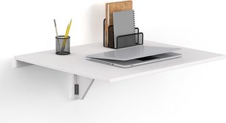 IDMarket Express-Wandregal, klappbar, f&uuml;r 2 Personen, Wei&szlig;, L&auml;nge 70 cm