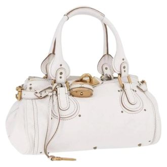 Chlo&eacute; Sac &agrave; main Pre-owned - Femme - Pre-owned - Blanc - Taille: ONE Size